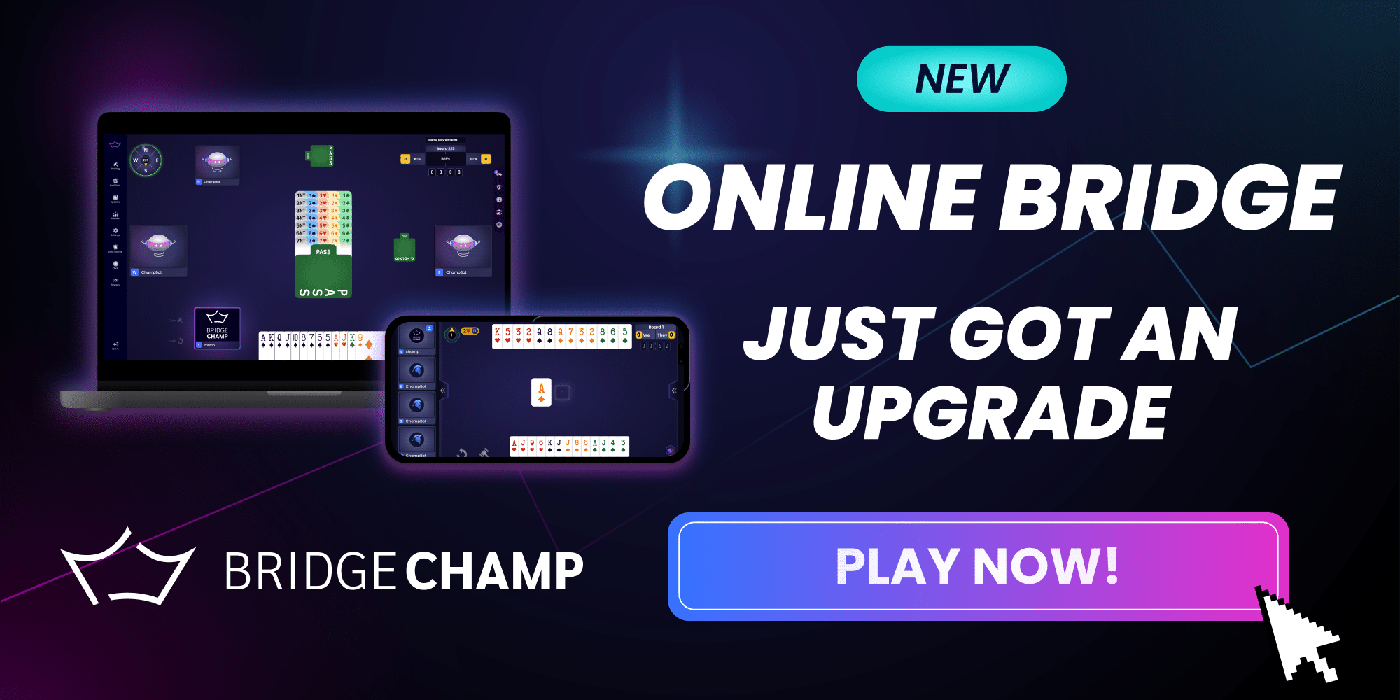Home | Great Bridge Links | Bridge and Games Online